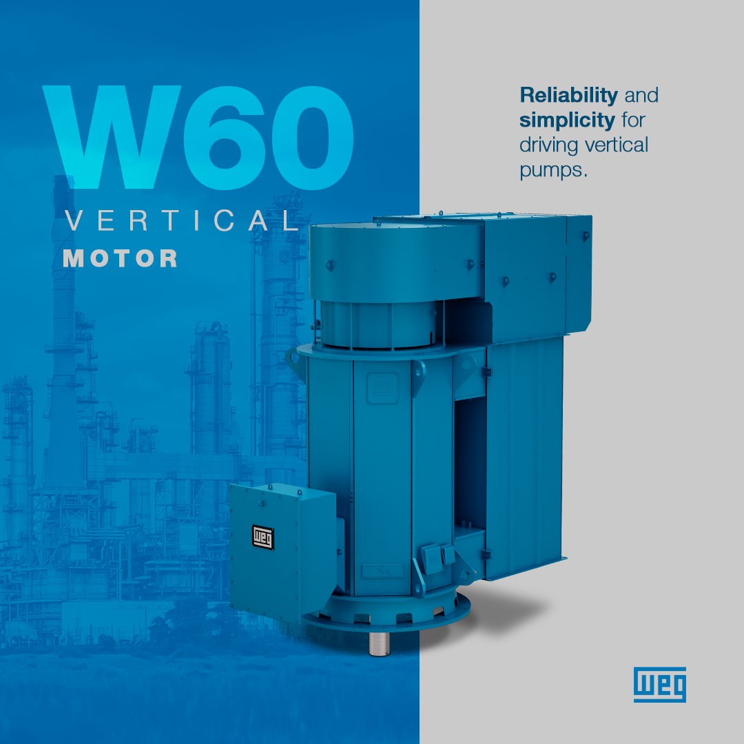 WEG launches vertical motor for pump applications – WEG Europe and ...